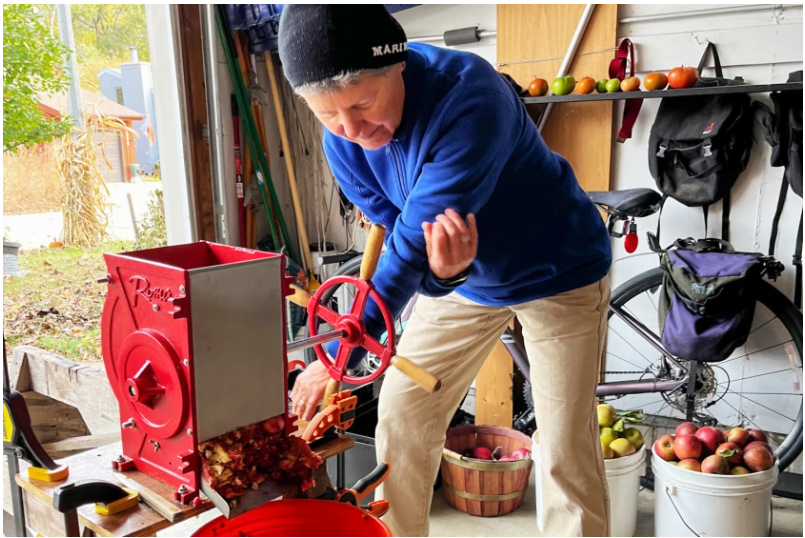 April Sutor is "Rochester's apple cider lady"